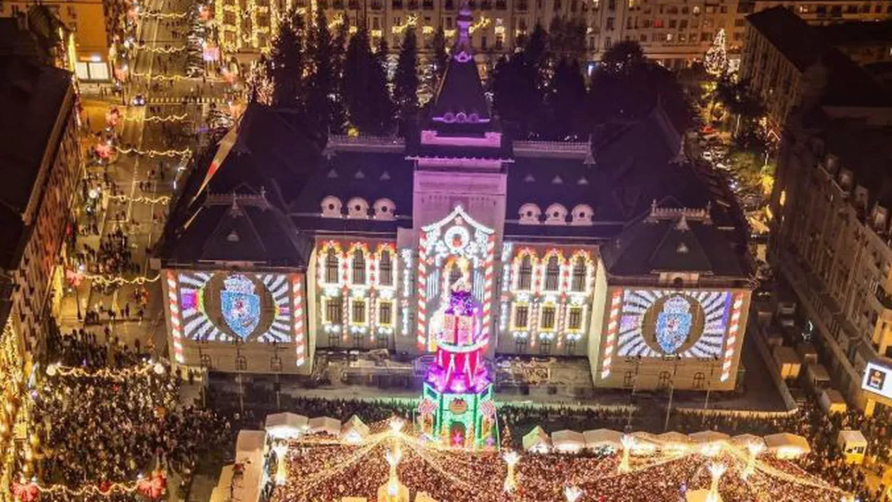 Maye Musk apreciază Târgul de Crăciun din Craiova