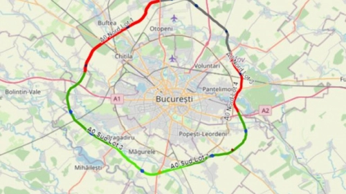 Autostrada A0 București - harta și stadiul lucrărilor în acest moment ...